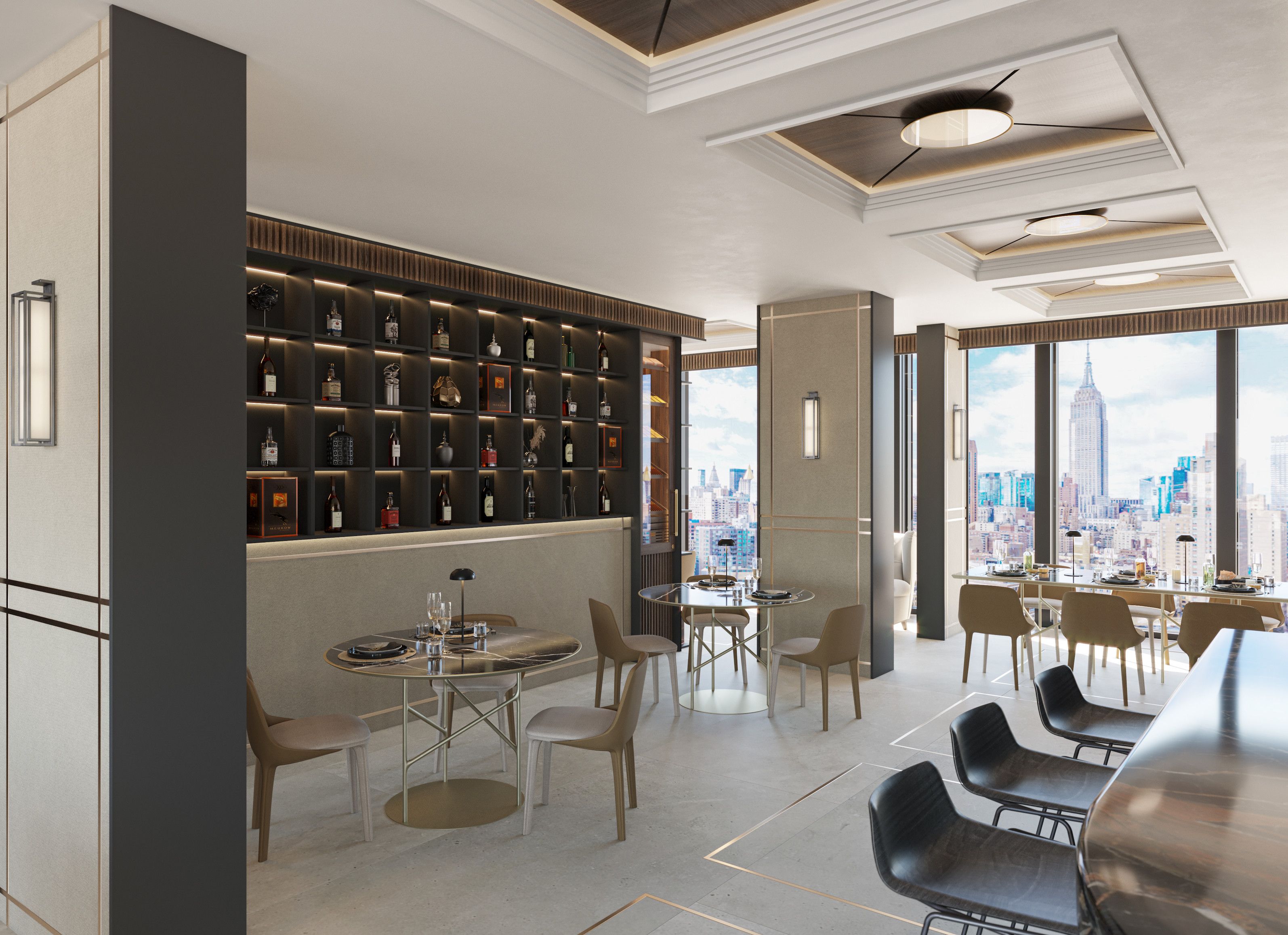 The new Plaza contract furniture collection designed by Marco Piva for Horm