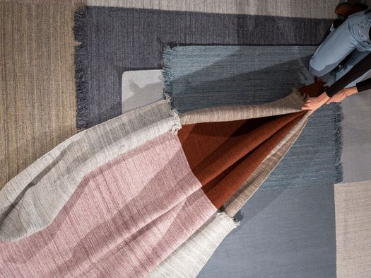 Custom Rugs Warli for Spazio Mutina Designed by Urquiola
