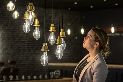 Digital, reductionist, refined. Lighting for the modern world