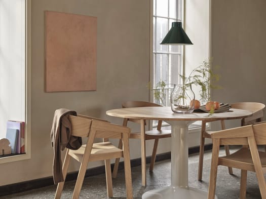 Jamie Wolford's Set Lamp for Muuto in matte aluminum