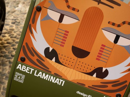 Abet Laminati decorative surfaces designed by Mario Scairato