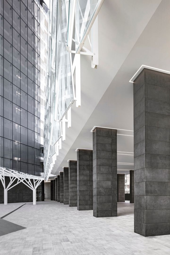 Le lastre ceramiche Fiandre Architectural Surfaces per l'edificio di ...