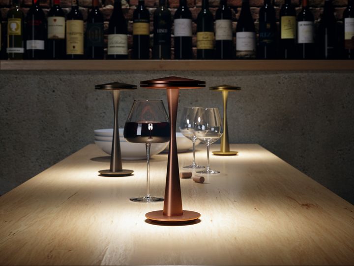 The Buzzi & Buzzi table lamp designed by Michael Vincent Uy