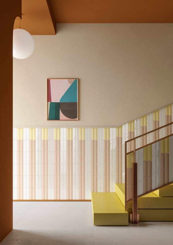 The new Beat ceramic tile by Eccentrico