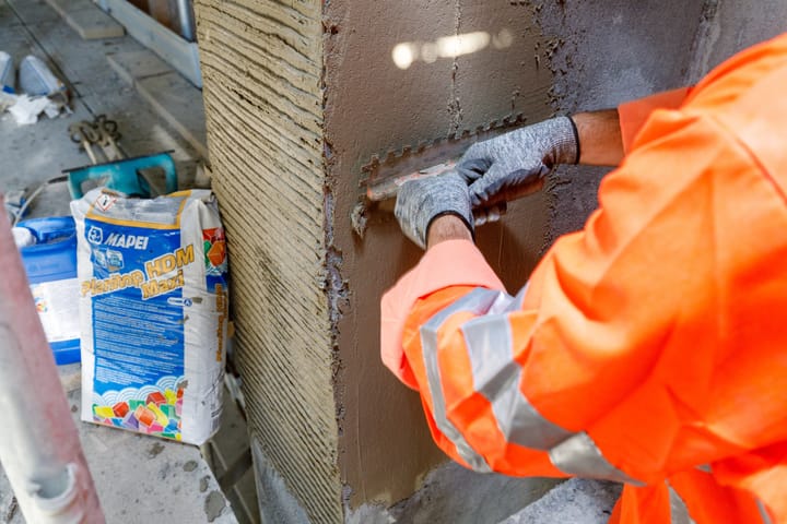 New Mapei Plaster for Torre Velasca
