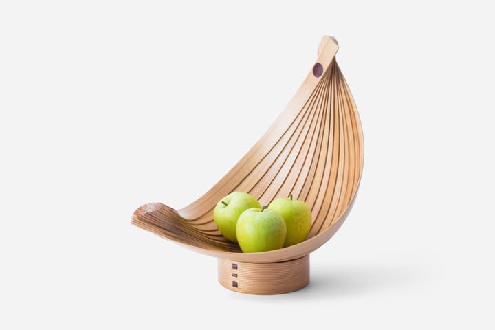 At the Milan showroom of Time & Style, handcrafted Japanese Akita Cedar objects