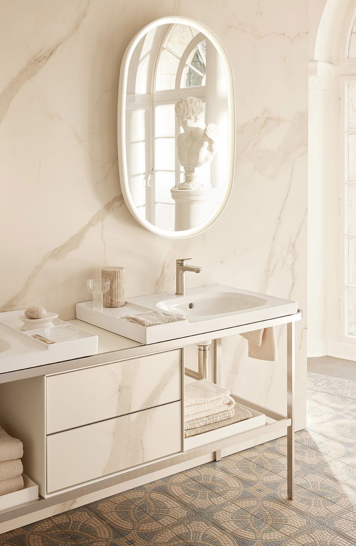 Mit Marmor und Duravit das Bad gestalten