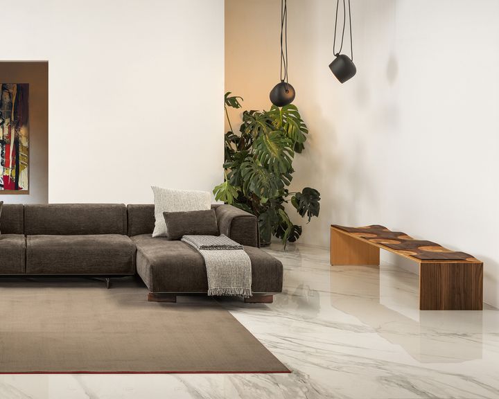 The Ripples wooden bench designed by Toyo Ito for Horm turns 20