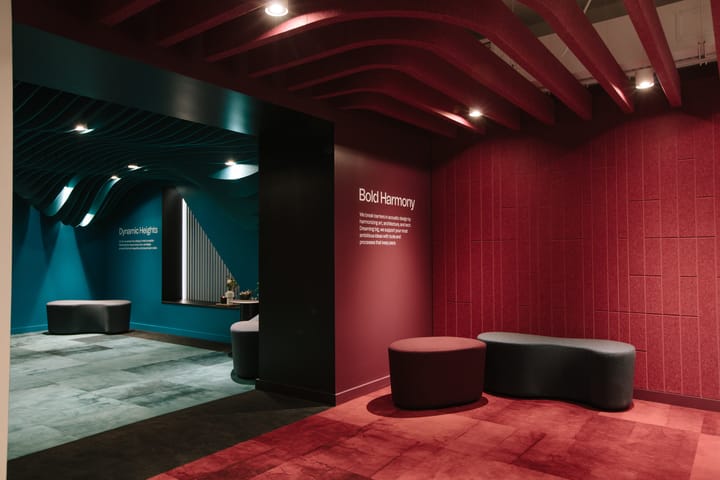 Acoustics solutions Turf at NeoCon 2022