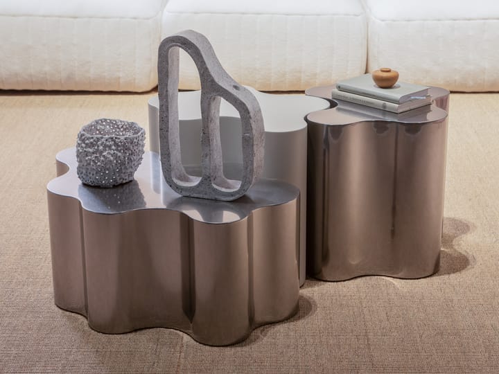 The Saba coffee table by 967 Arch