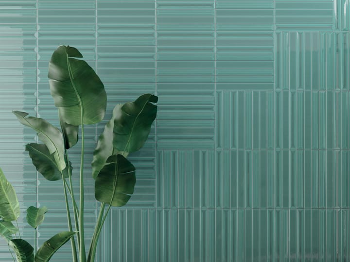 Flauti, the collection of glazed stoneware coverings by Ceramica Vogue