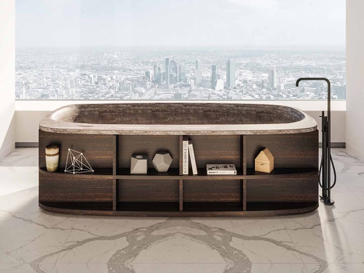 The Kreoo freestanding marble bathtubs