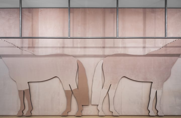 ALPI Sottsass wood finish for the new boutique Aparterre in Bucharest