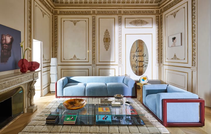 Carlo Scarpa's sofa in the Cassina iMaestri Collection