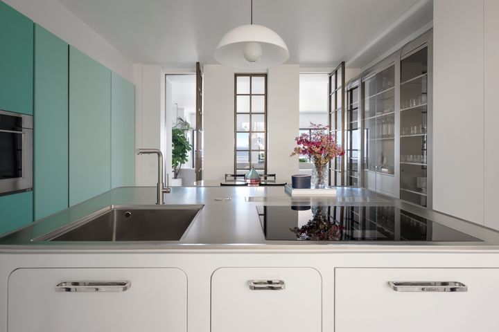 Abimis Steel Kitchens for the design by Giuliano Andrea Dell’Uva