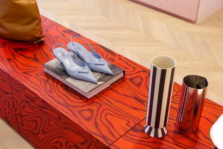 ALPI Sottsass wood finish for the new boutique Aparterre in Bucharest