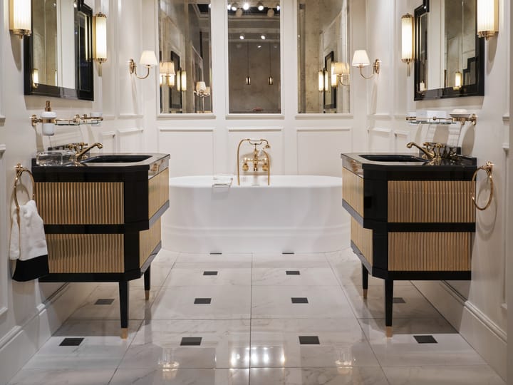 Il mobile lavabo Devon&Devon omaggia il design del primo'900