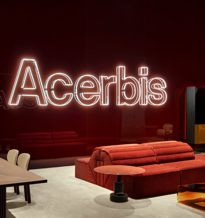 The new Acerbis furnishings designed by Sabine Marcelis and Pietro Russo