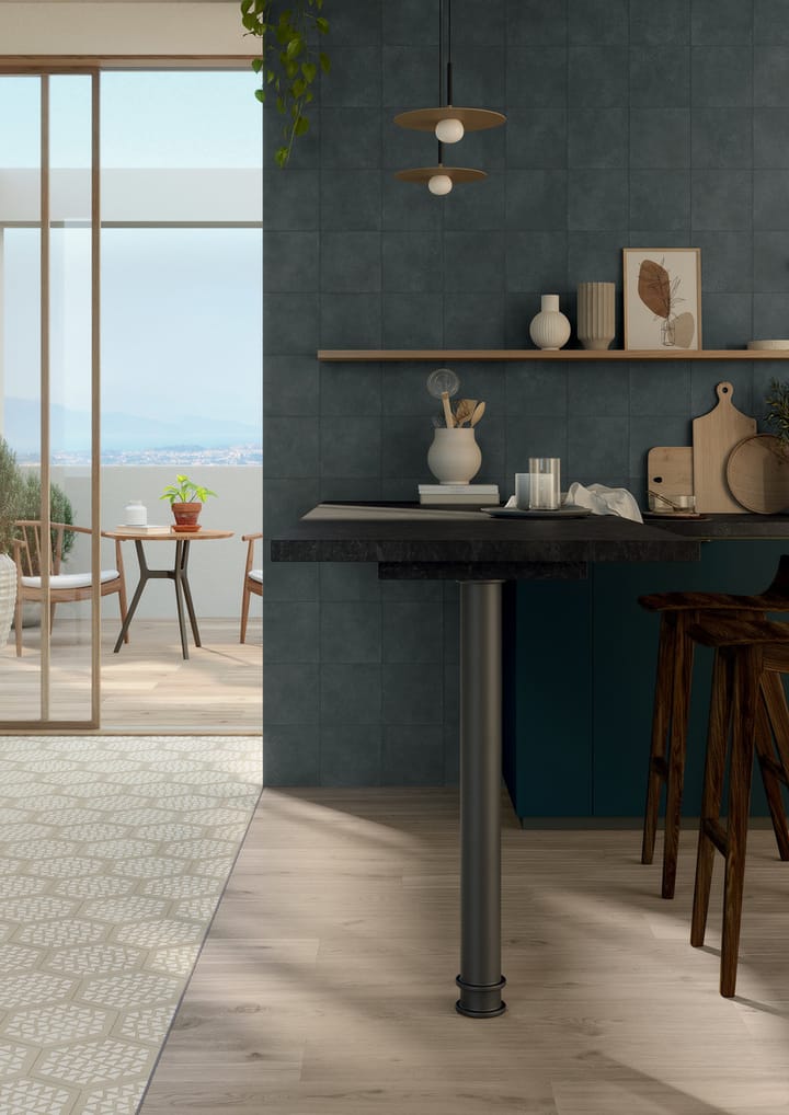 Porcelain tiles with a clay effect Marca Corona