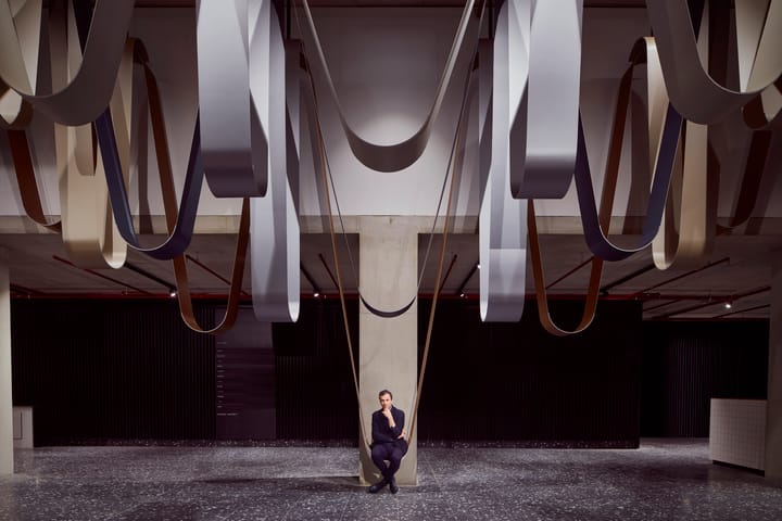 Loop, the installation by Paul Cocksedge Studio in London