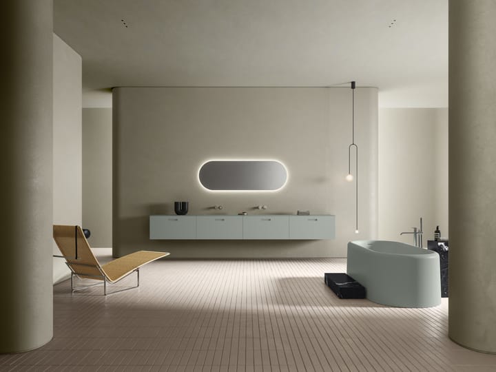 Ease is the new Inbani bathroom collection by Note Design Studio