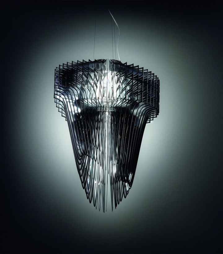 The decorative lighting Slamp at Euroluce