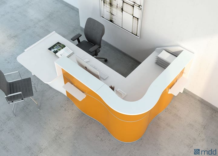 Wave, the new reception desk by MDD