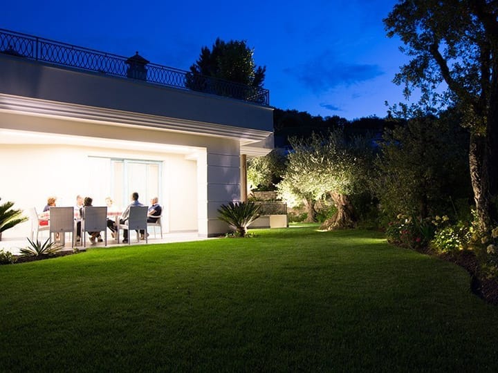 Residential lighting by Platek Light at Lake Garda