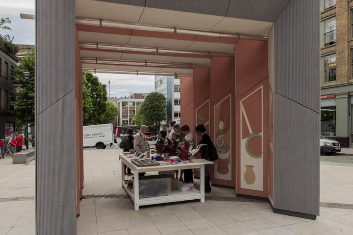 Equitone dresses up 'The Smith Pavilion' at Clerkenwell Design Week