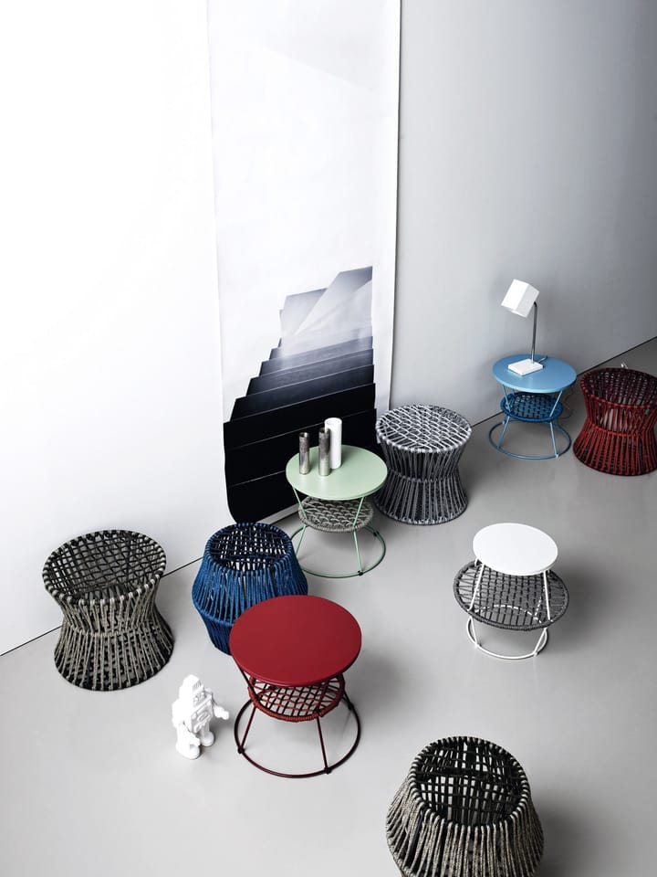 New poufs and coffee tables by Saba italia