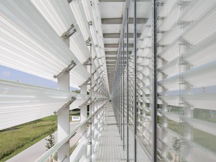 AGC Glass Building, the new AGC Glass Europe headquarters