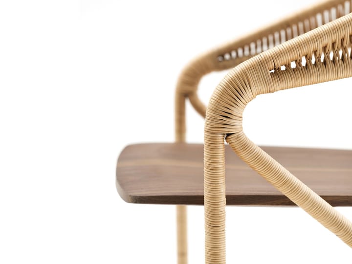 Hide, leather, rope and wicker, woven and quilted