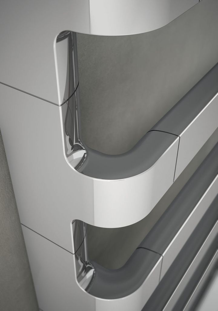 Aesthetics and performance for the radiator designed by Antonio Citterio