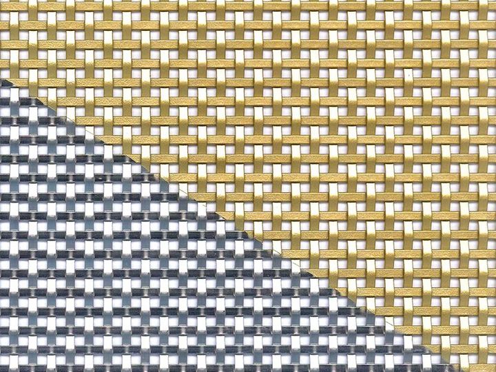 Customised design with architectural mesh wire
