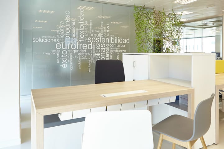 Eurofred, offices which combine harmony and comfort with the latest design