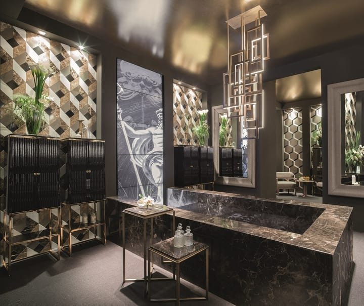 Intense colors of marble for Oasis collections