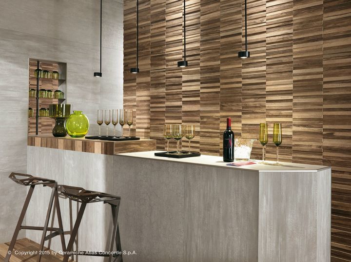 Natural wood inspiration for projects of pure design