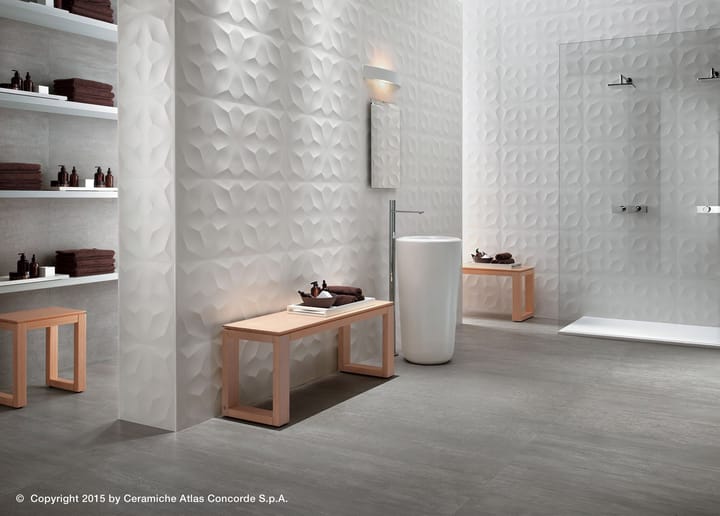 Sculptural ceramic walls