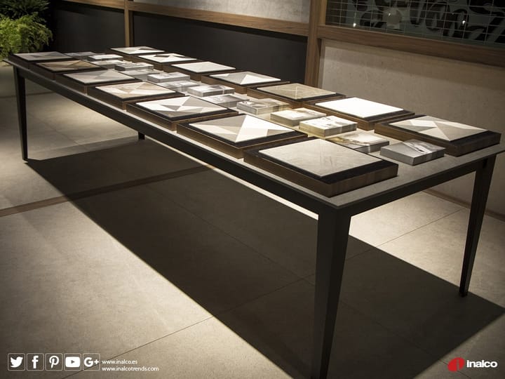 Inalco´s new extra-large porcelain tile collections conquer Cersaie