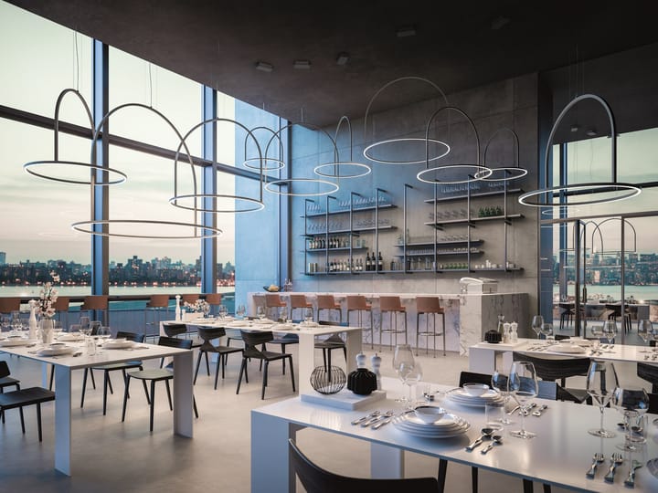 U-Light: a simple ring of light that appears to float in space