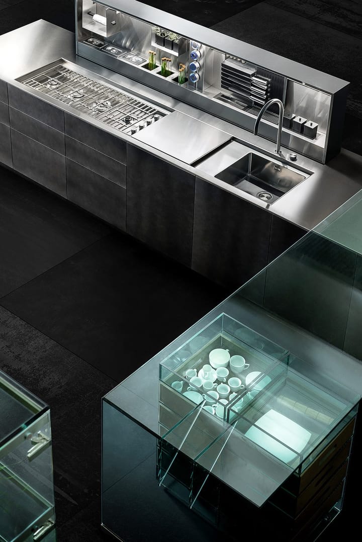 Futuristic cityscapes for kitchen