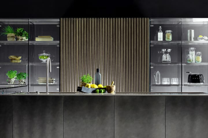 Futuristic cityscapes for kitchen