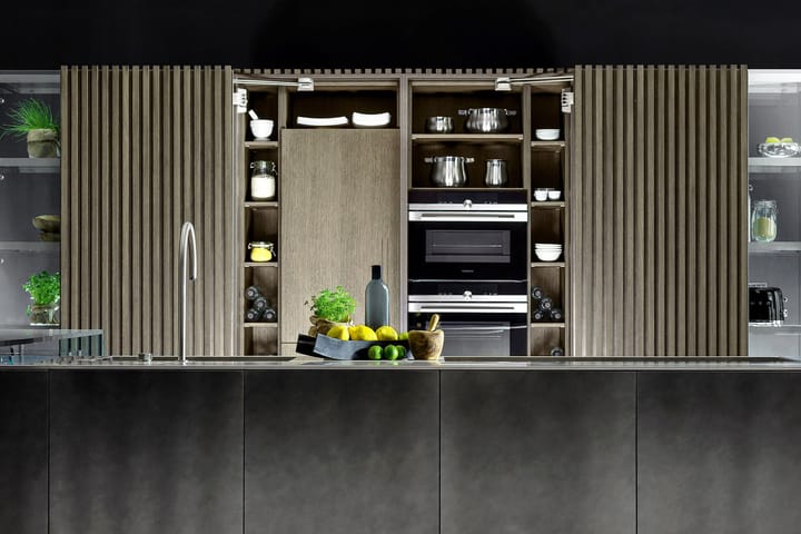 Futuristic cityscapes for kitchen
