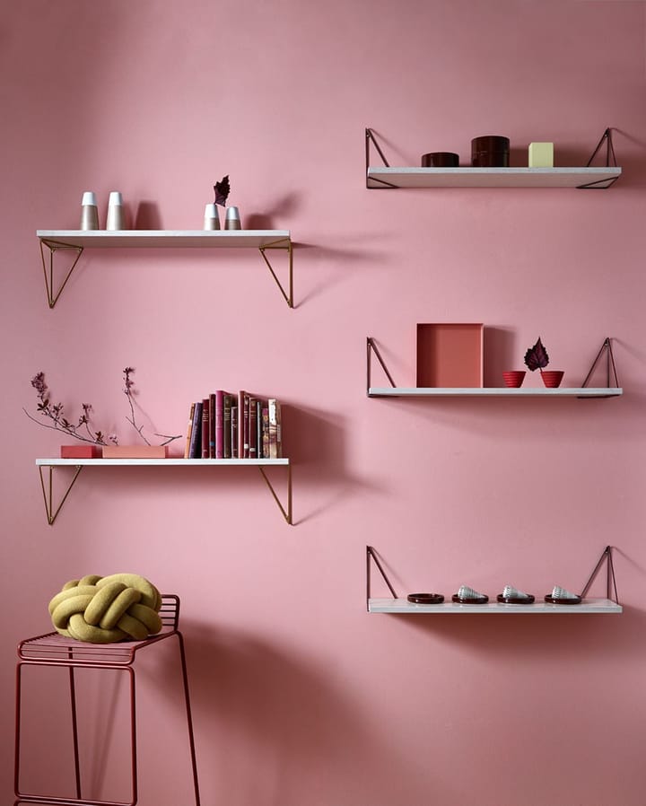 Pythagoras, one shelf system, unlimited design solutions