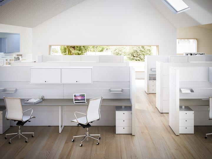 New workspaces by Fantoni presented at Orgatec