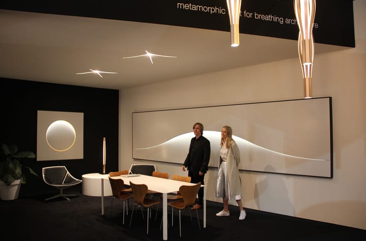 Kinetura explores the fourth dimension: metamorphic lighting design