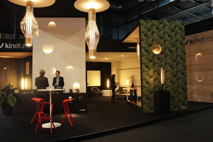 Kinetura explores the fourth dimension: metamorphic lighting design