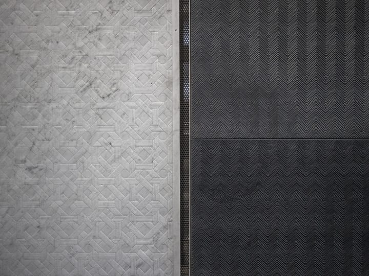 Textures and decorations. Stone becomes three-dimensional