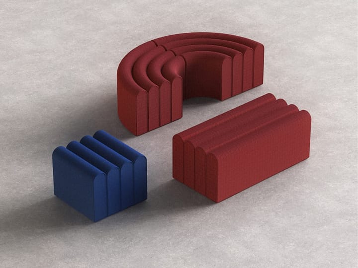 Arkad: soft arcs within a dynamic sculptural volume