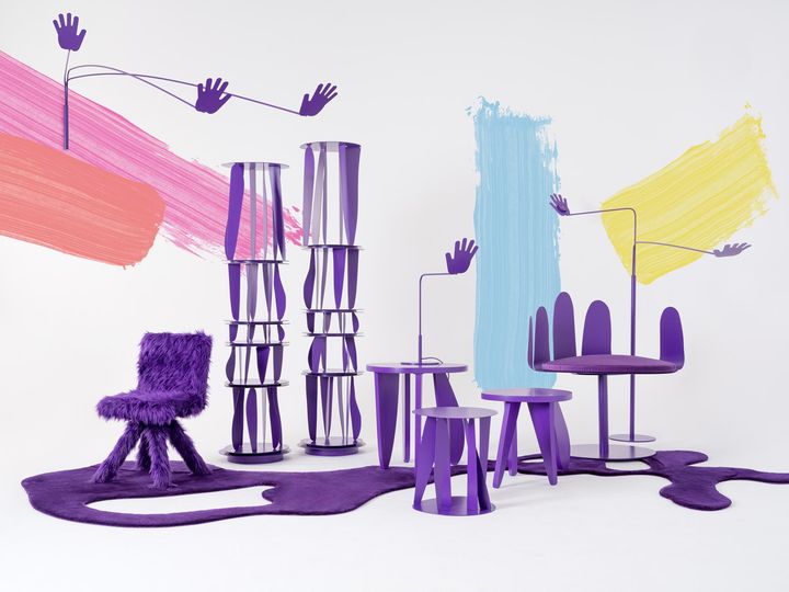 Radical Inspired Design in Ultraviolet Shades